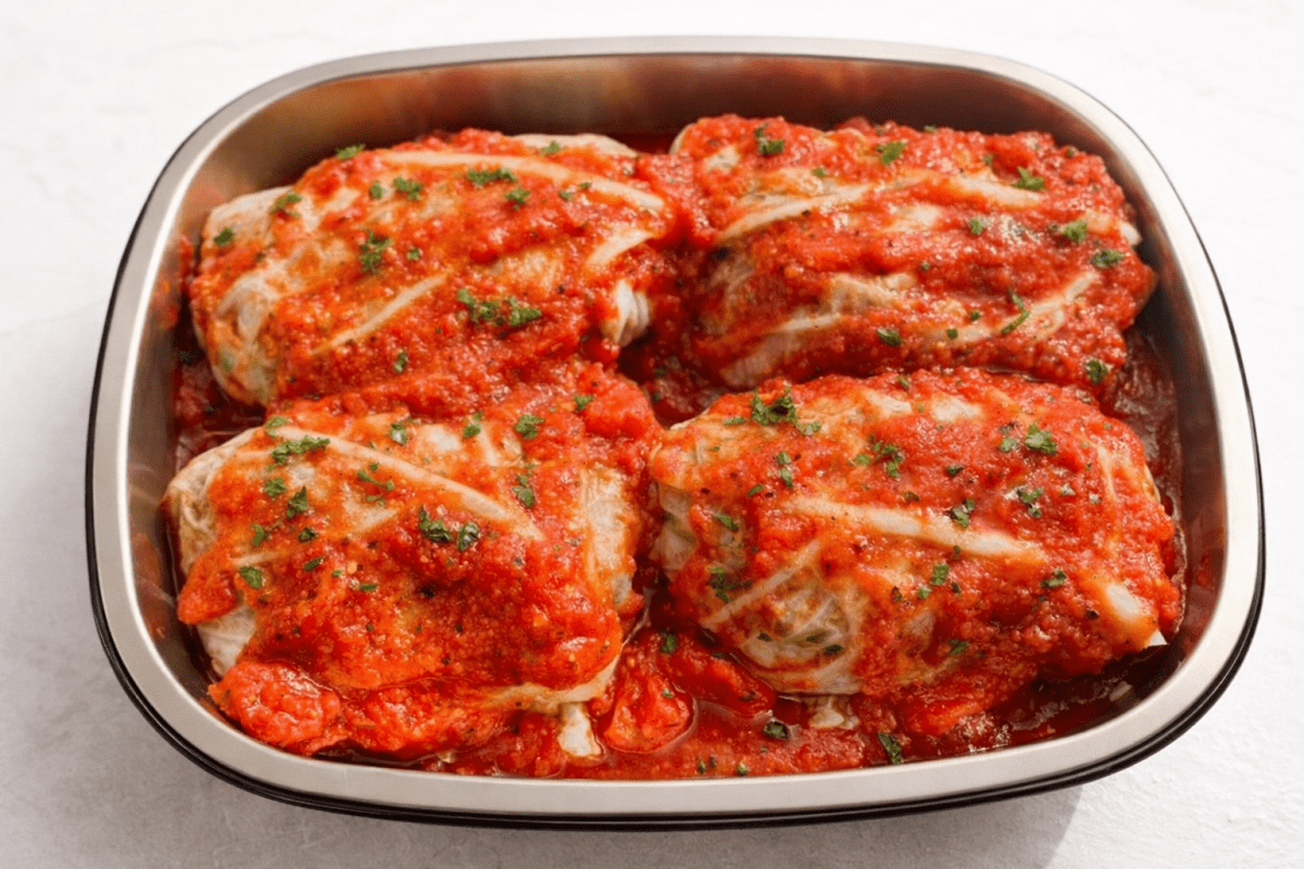 Family-Style Beef & Rice Stuffed Cabbage Rolls (9″ × 6″ Tray) – Fresh ...